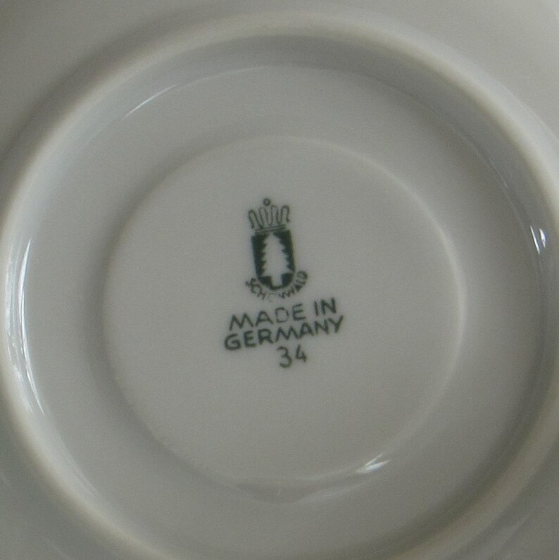 Schowald German Fine Bone China Tea Cups and Saucers - Etsy