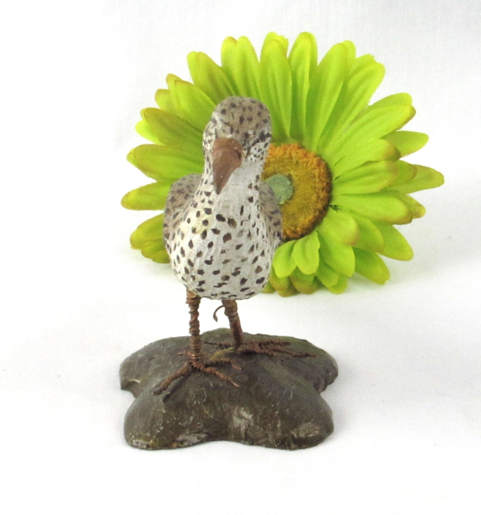 Handcrafted Wooden Bird Figurine Realistic Sculpture - Etsy