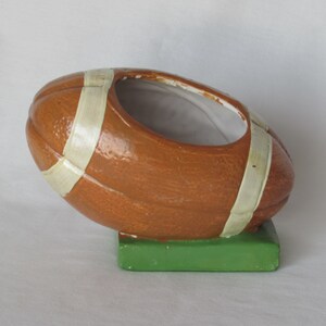 Football Planter - Vintage Home Decor - Etsy