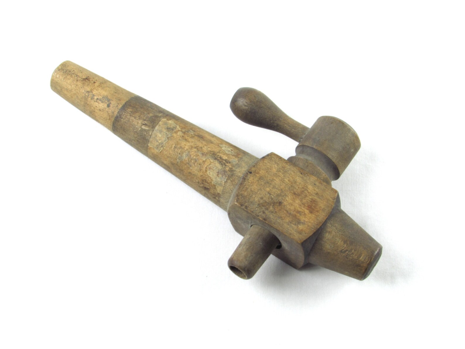 Large Antique Wooden Keg Spigot Turn-of-the-century Antique | Etsy