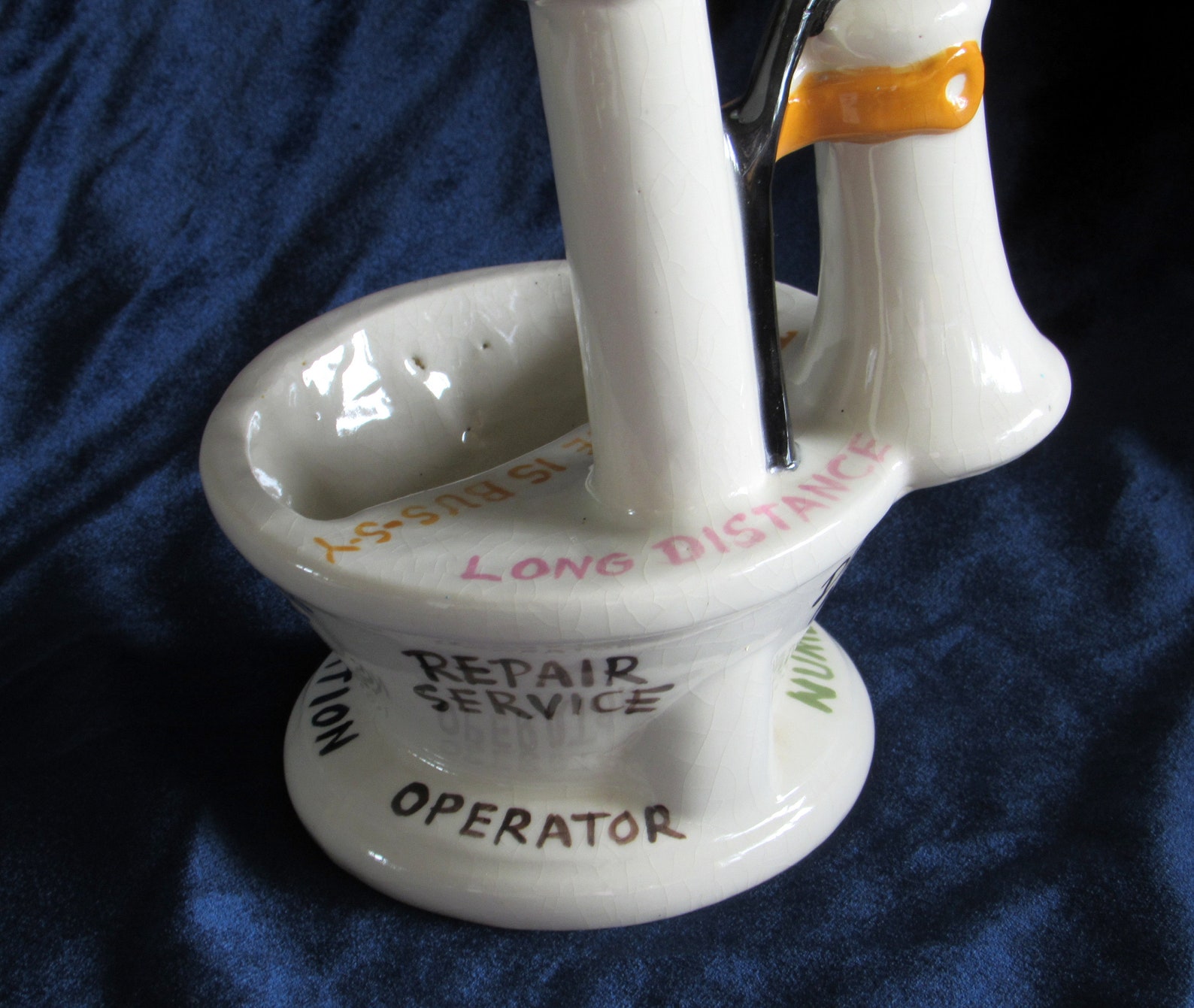 Mid Century Candlestick Telephone Planter Unique - Etsy