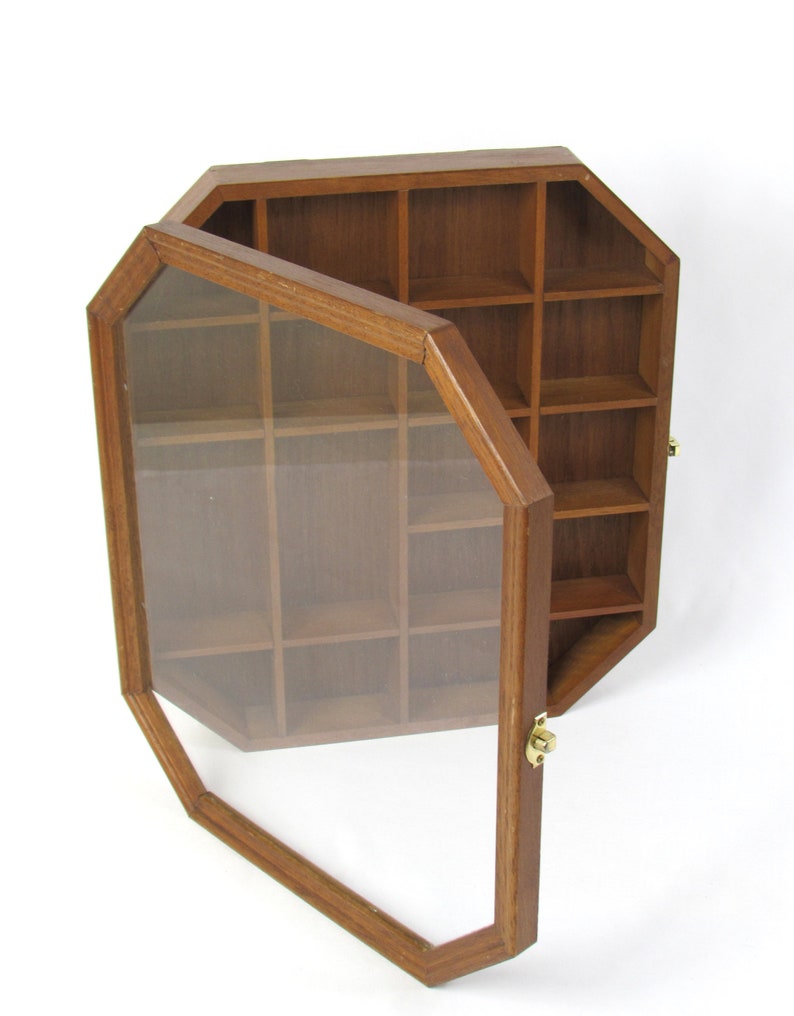 Octagonal Shaped Collectibles Display Housing Unit Glass - Etsy