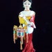 Gorgeous Alluring Blue Eyed Geisha Doll Figurine Holding a Chinese ...