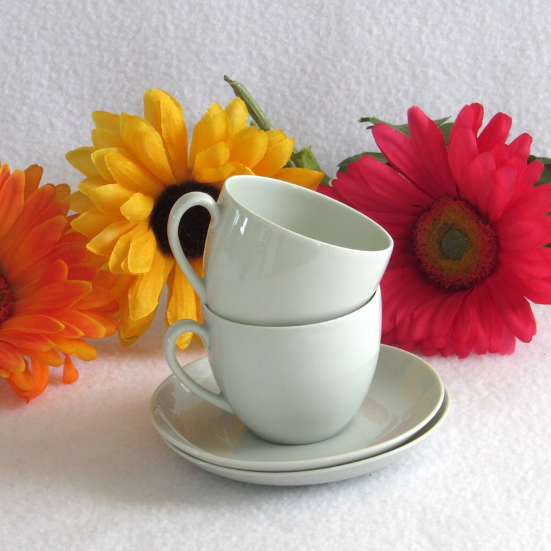 Schowald German Fine Bone China Tea Cups and Saucers - Etsy