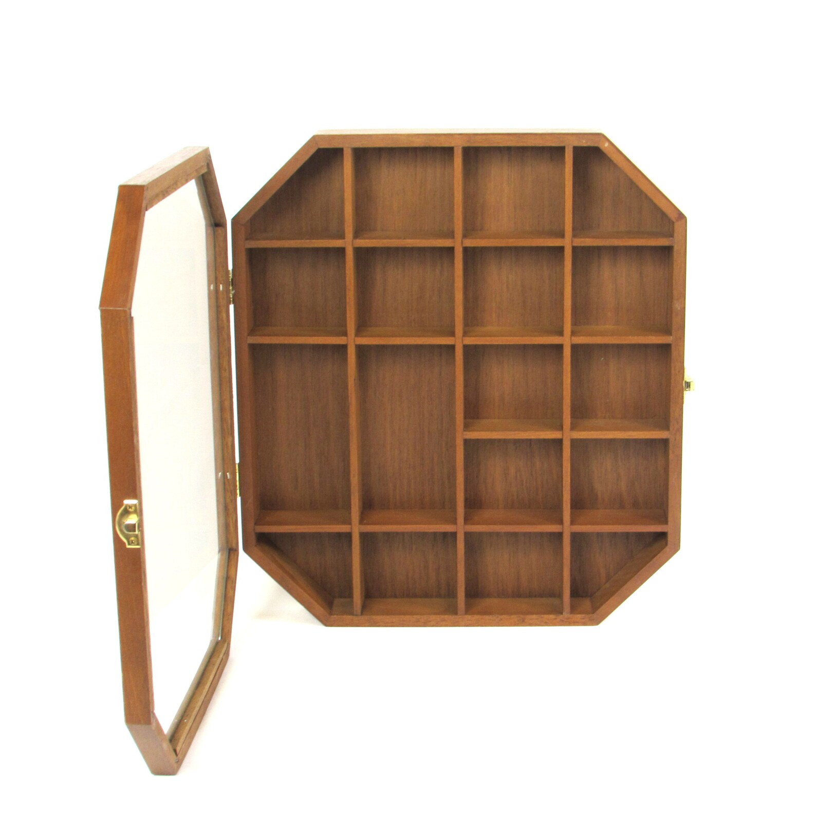 Octagonal Shaped Collectibles Display Housing Unit Glass - Etsy