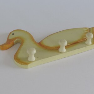 Vintage Duck Coat and Hat Rack With Three Pegs for Hooks - Etsy