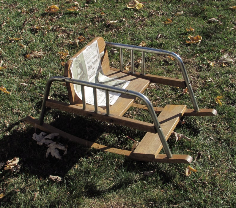 Antique Baby Rocker Seat Chair Farmhousse Nursery - Etsy