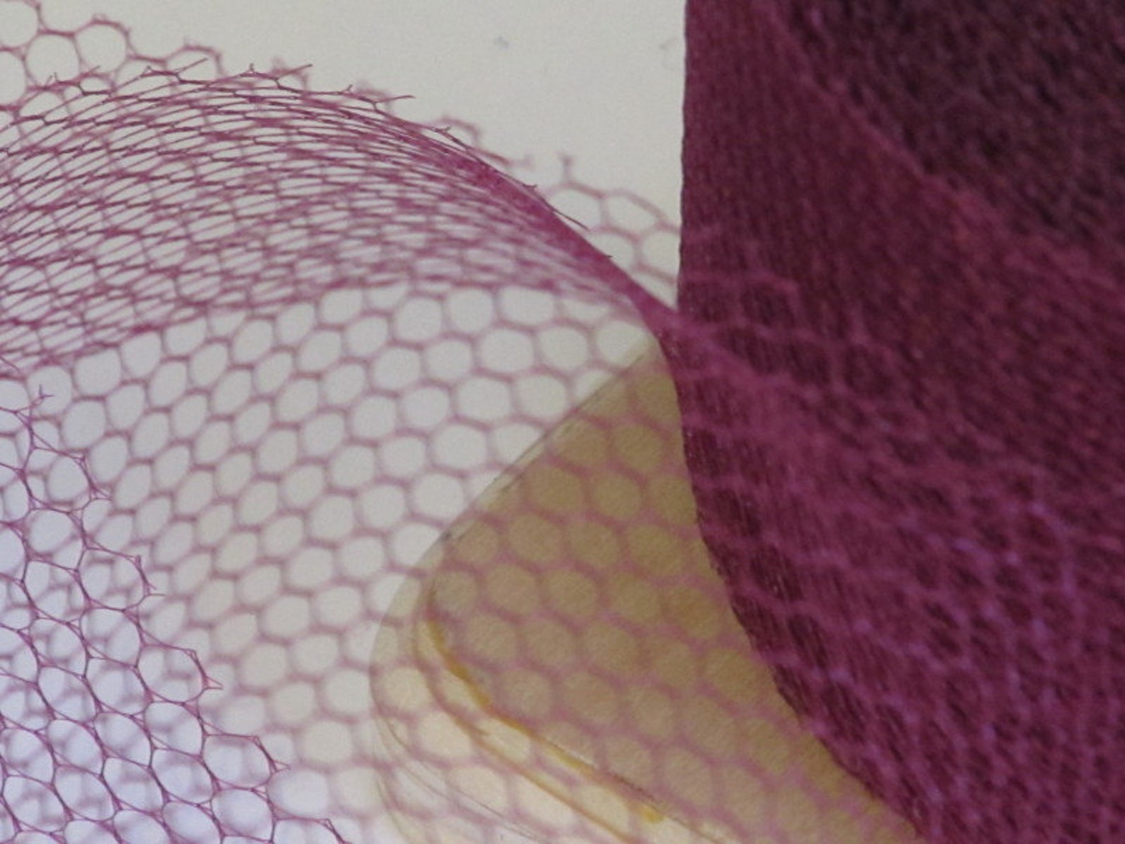 Wine Nylon Net Spool 40 Yards Long 2 Inch Strip Scrubbie - Etsy