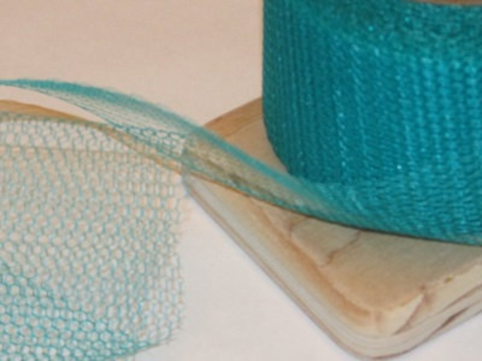 Teal 2 Inch Nylon Net Spool - 40 Yards Long - Etsy