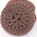 Dish Scrubbies Made of Dark Brown Nylon Net for Your Kitchen and Bath ...