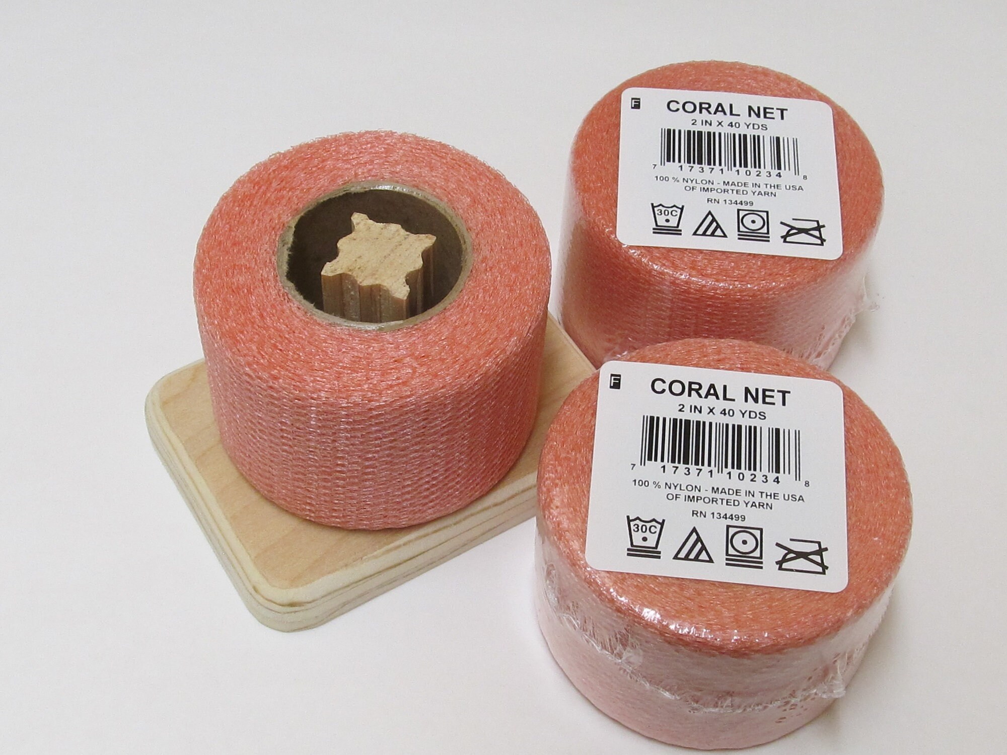 Coral 2 Inch Nylon Net Spool 40 Yards Long - Etsy