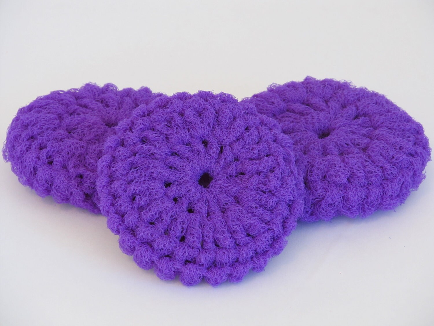 Dish Scrubbies Dark Purple Nylon Net | Etsy