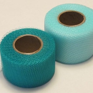 Teal 2 Inch Nylon Net Spool - 40 Yards Long - Etsy
