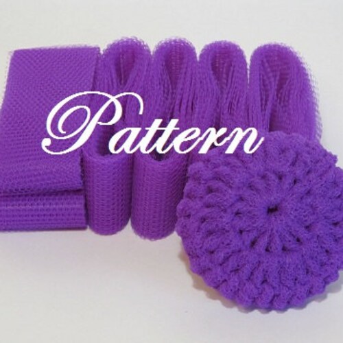 Scrubbie Pattern for Nylon Netting Dish Scrubbies - Etsy