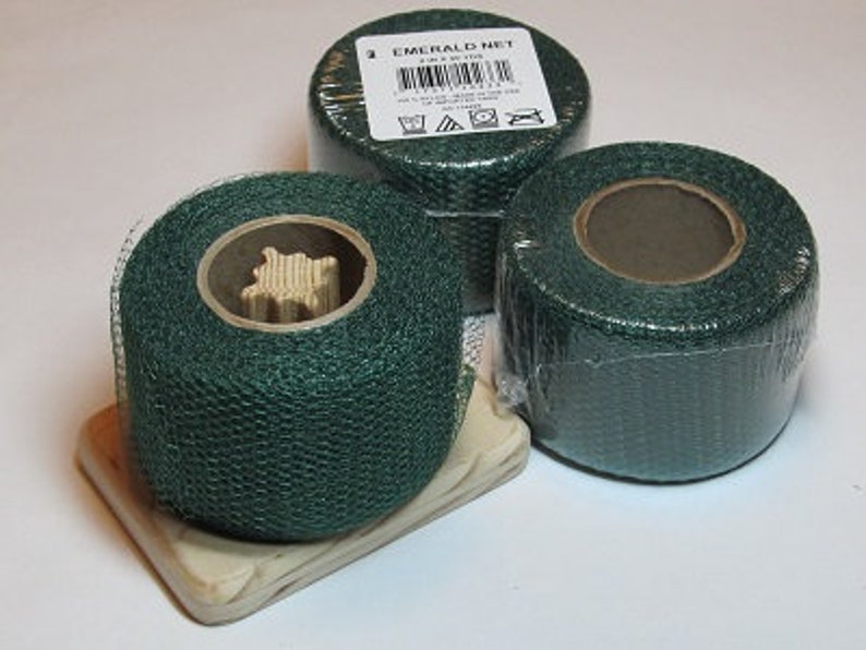 Emerald Green 2 Inch Nylon Net Spool - 40 Yards Long - Etsy