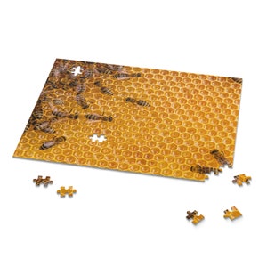 Bee Good Honey Hive Puzzle 120, 252, 500-piece - Etsy