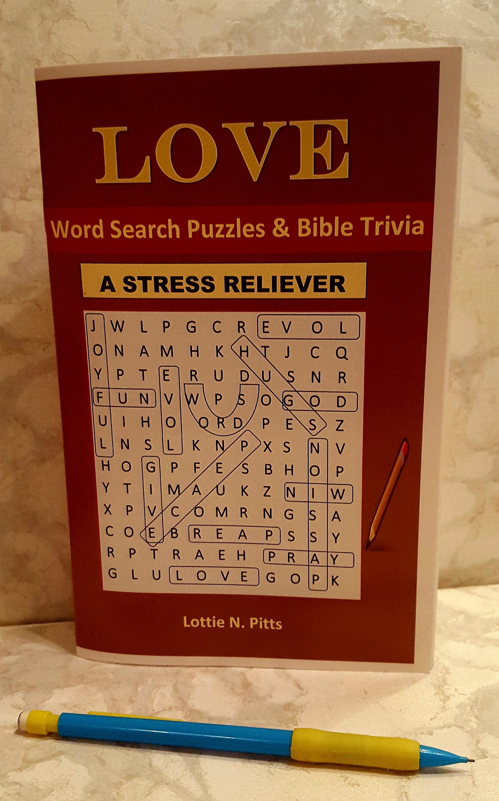 Love Word Search Puzzles and Bible Trivia Book - A Love Gift - Etsy
