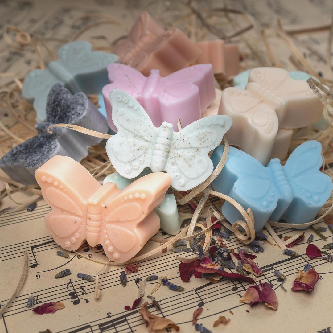 Butterfly Soap Favors: Mini Artisan Soaps, Wedding & Shower Thank You ...