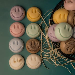 Bulk Soap Favors Smile Face Mini Soap Bars Wedding Guest Favors Baby ...