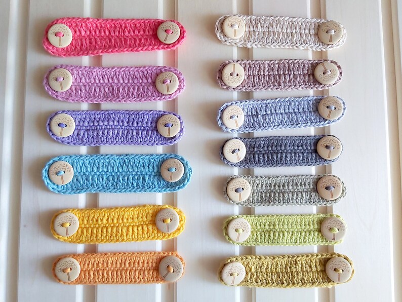 Ear Saver Crochet / Button Face Mask Holder Extender / Face | Etsy