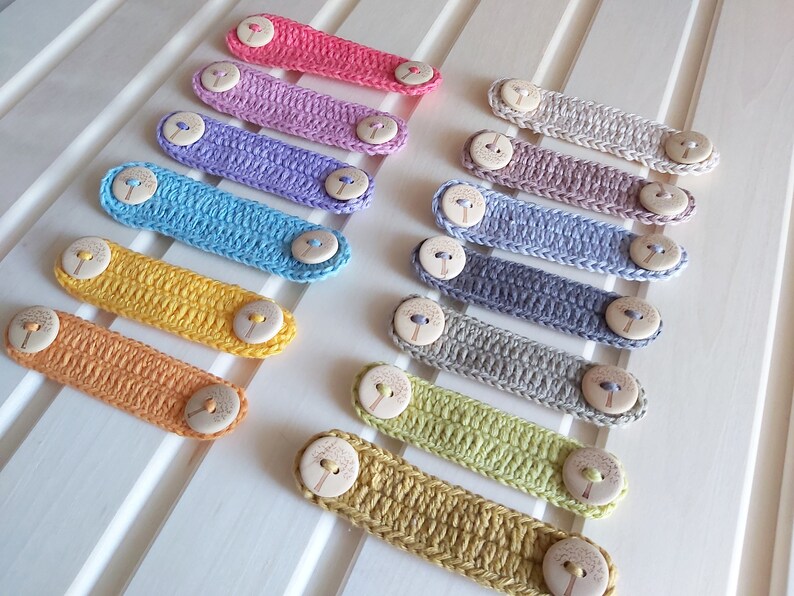 Ear Saver Crochet / Button Face Mask Holder Extender / Face | Etsy