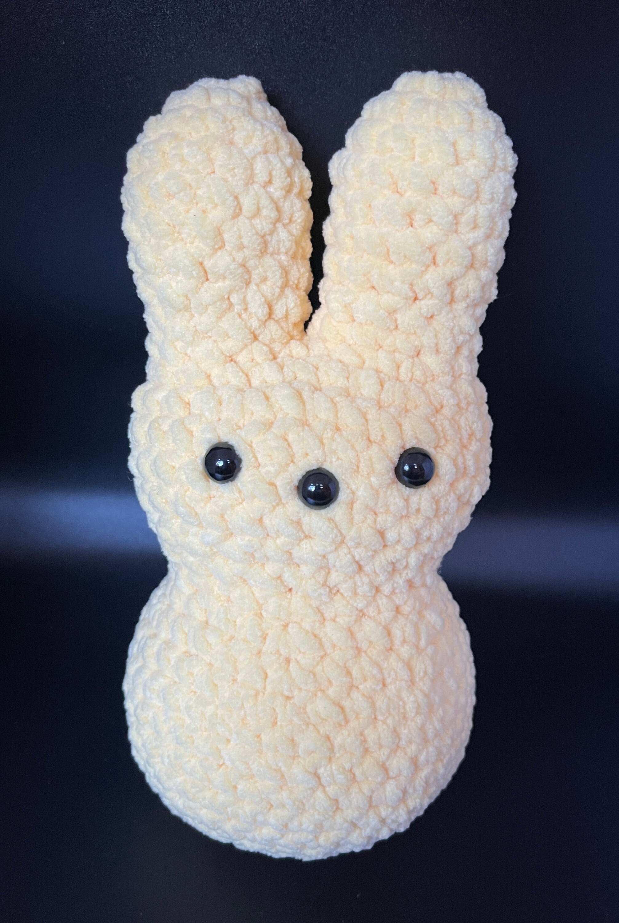 Marshmallow Peep Crochet Easter Bunny Plush Plushie Gift for Her Him ...