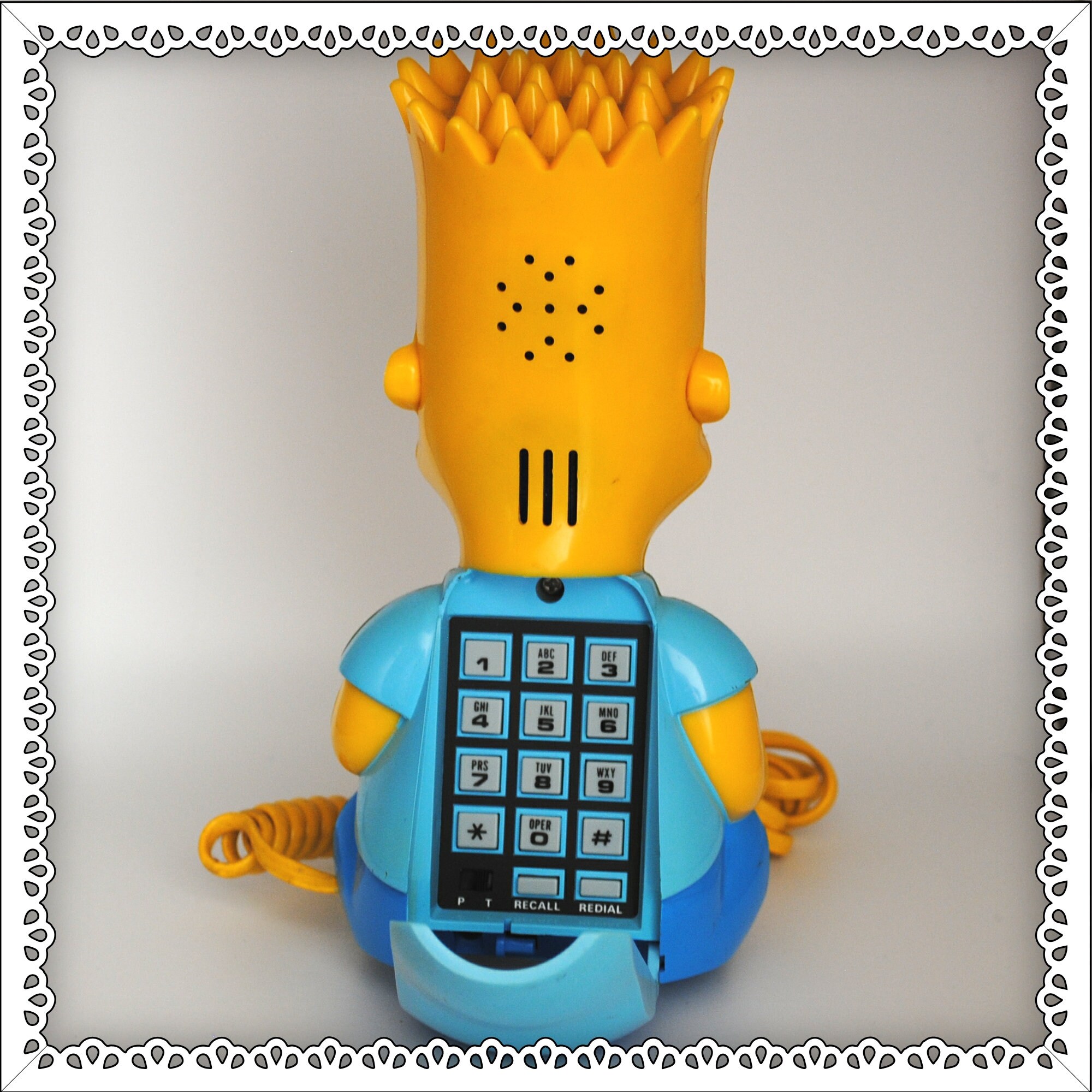 Bart Simpson Columbia 1990 Comical Fun Telephone in Perfect - Etsy