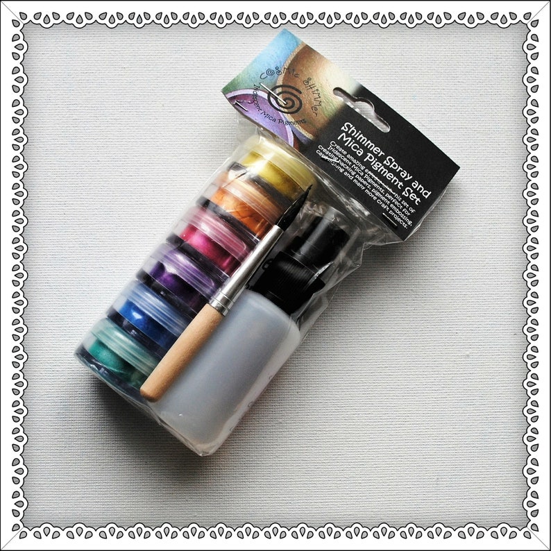 Cosmic Shimmer Spray and Mica Pigment Set 3 Circus Brights for - Etsy UK