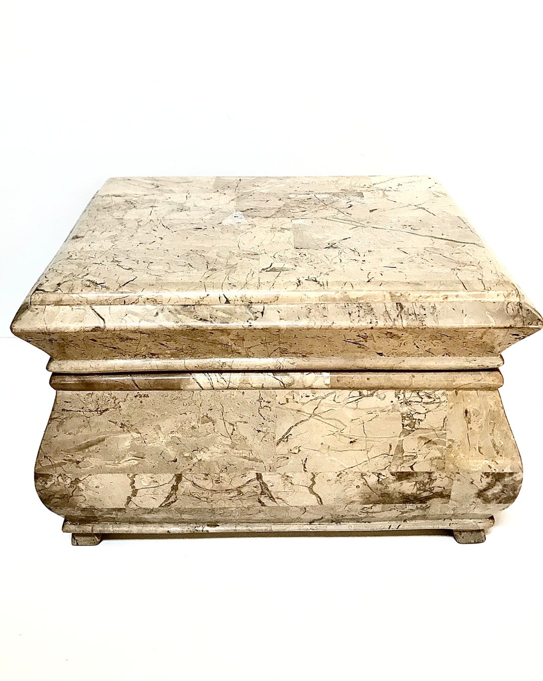 Maitland-smith Large Marble CHEST Marquis Collection Beverly Hills ...