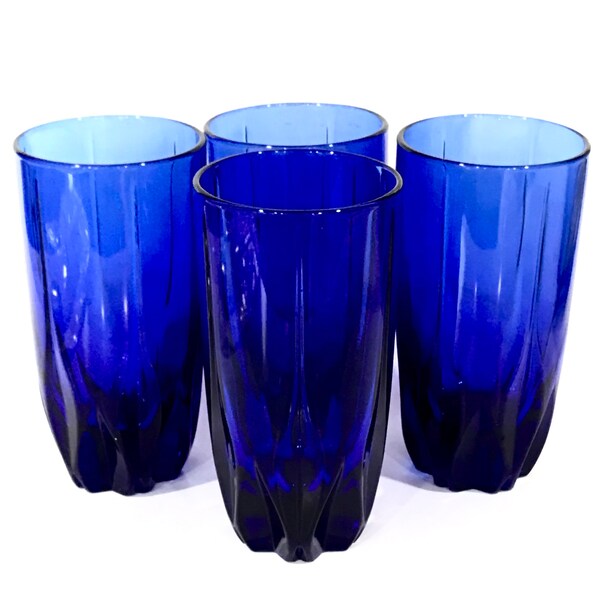 Blue Glassware - Etsy