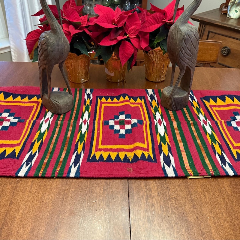 Indian Woven Runner Table - Etsy