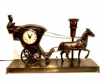 Horse and Clock - Etsy