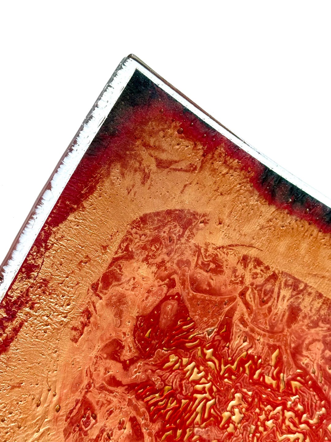 Fused Glass & Copper Foil Tray: Jones Glassworks Studio Art - Seattle ...