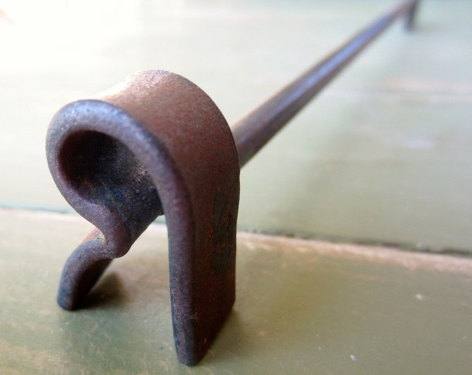 Vintage Branding Iron Letter r Rustic Metal Art - Etsy