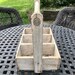 Antique Rustic Wood Milk Carrier Crate Garden Box 16x9 - Etsy