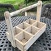 Antique Rustic Wood Milk Carrier Crate Garden Box 16x9 - Etsy