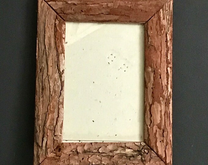 Genuine Rustic Tree Bark 5x7 Frame, Raw Materials Rustic Wood Frame ...