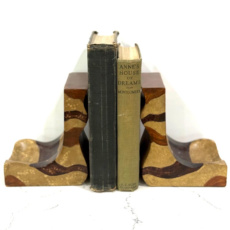 Upcycled Bookends - Etsy