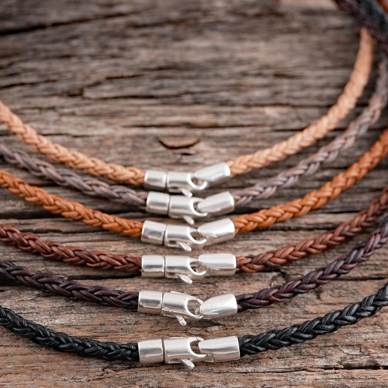 Sterling Braided Choker - Etsy