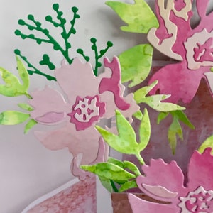 Mothers Day Pop up Floral 3D Exploding Box Card, Handmade Card, Cards ...