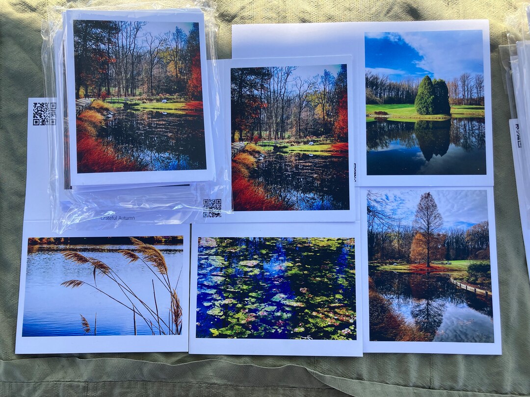 Note Cards Landscapes. Pack of 5 - Etsy