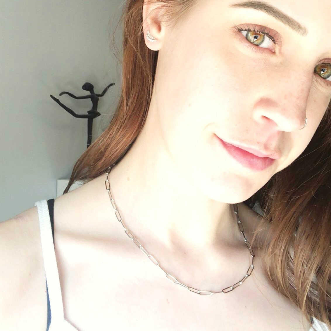Paperclip Link Chain, Layering Chain, Silver or Gold - Etsy