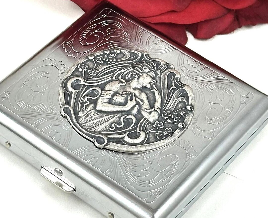 Cigarettes Case Holder Smoking Accessories Men Women Gothic Inspired ...