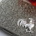 Rooster Cigarette Case Vintage Inspired Silver Rooster Holder - Etsy