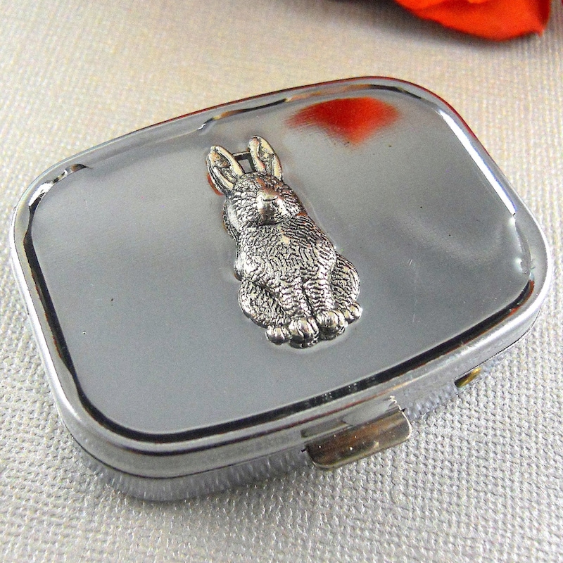 Pill Box Vintage Style - Etsy