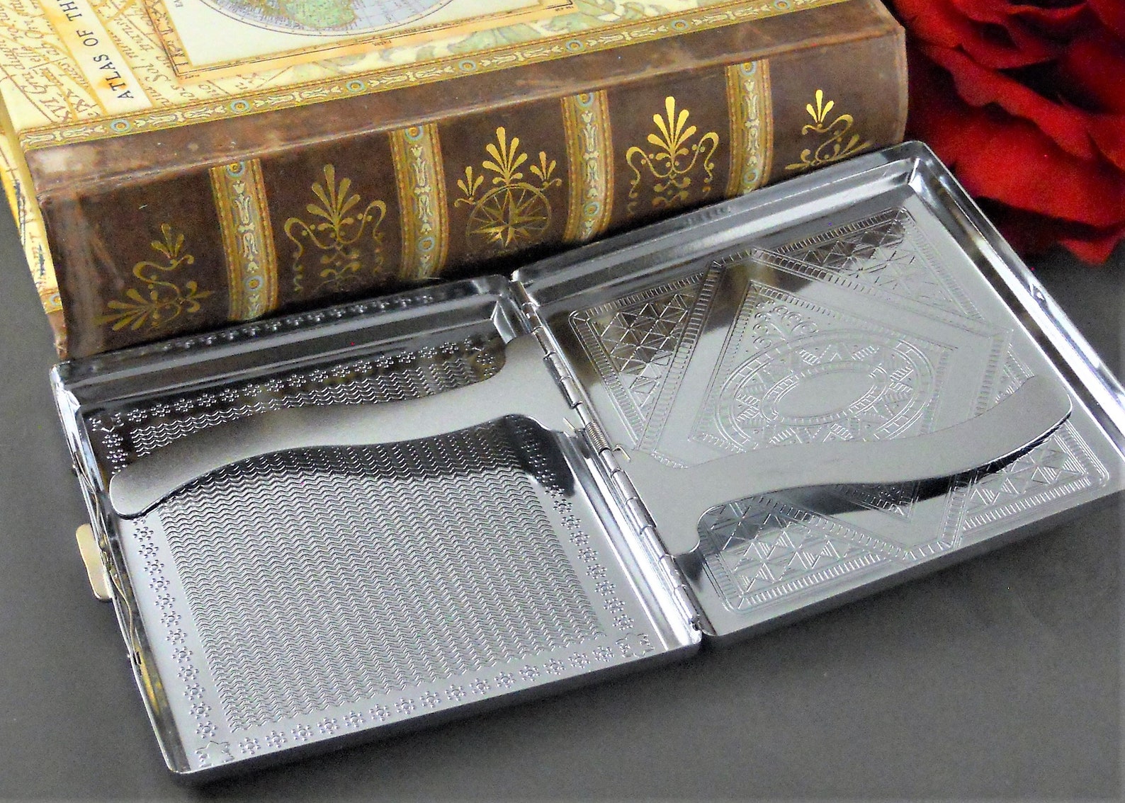 Double Sided 18 Regular Sized Cigarettes Case Holder Smoking ...