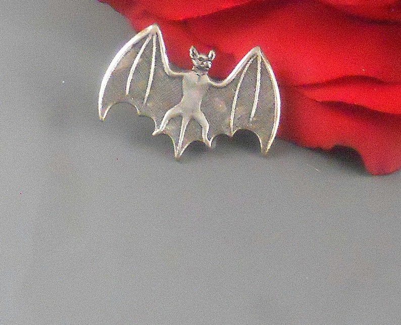 Bat Tie Pin Bat Brooch Bat Pin Bat Lapel Pin Steampunk Tie - Etsy