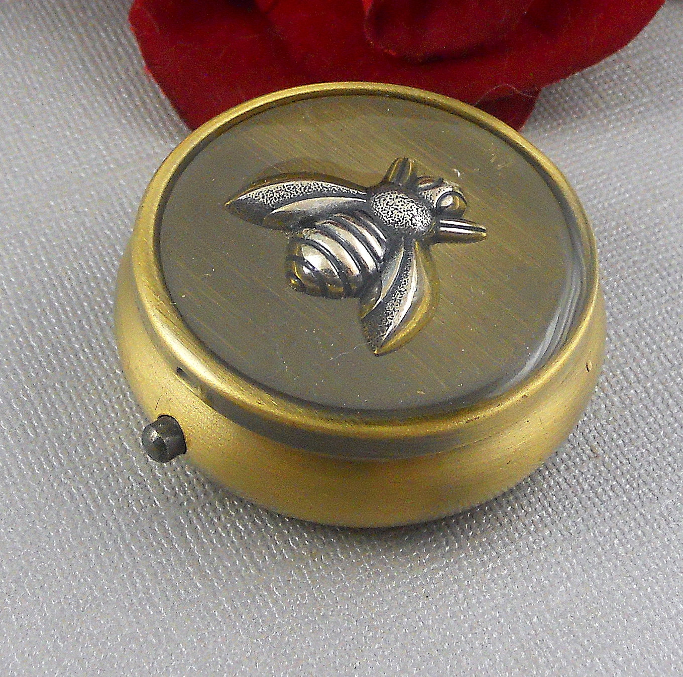 Pill Box Pill Case Vintage T Pillbox Pill Container Etsy