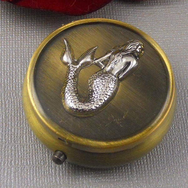 Mermaid Pill Case - Etsy