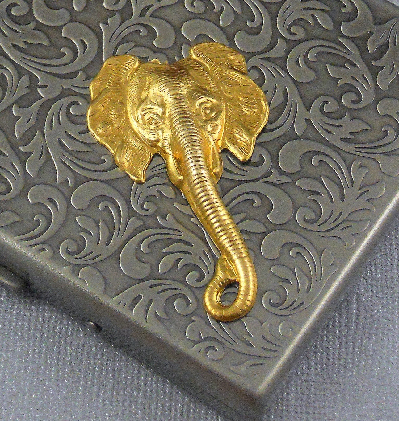 Elephant Cigarette Cas Cigarette Holdercigarette Box - Etsy